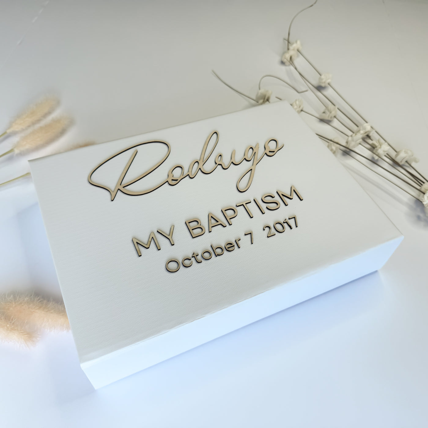 Baptism Gift Box Girl Christening – LightitStudio