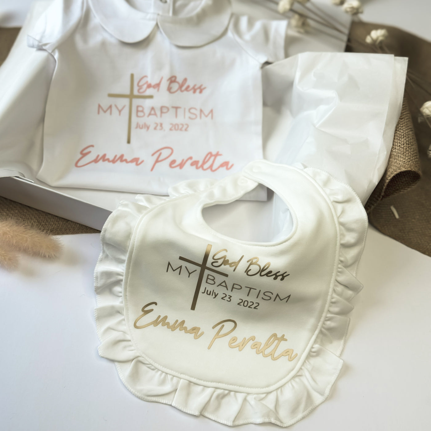 Baptism Gift Box Girl Christening – LightitStudio