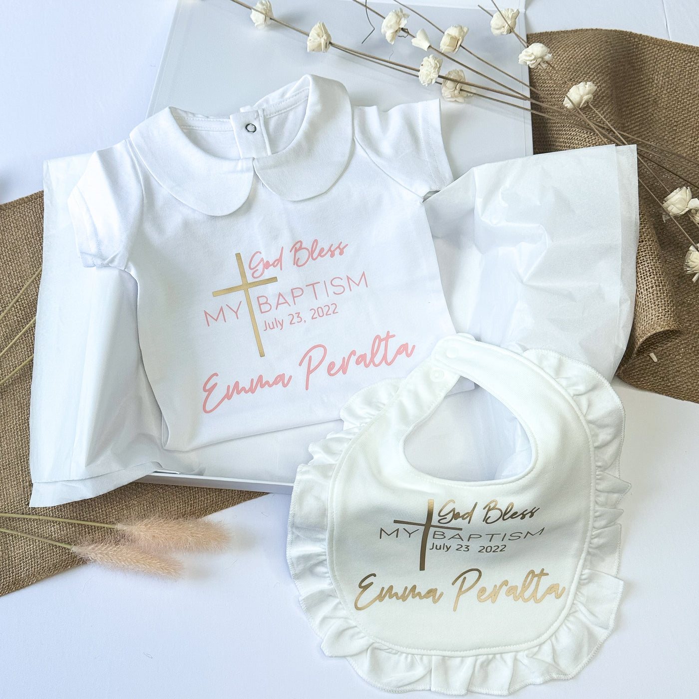 Baptism Gift Box Girl Christening – LightitStudio