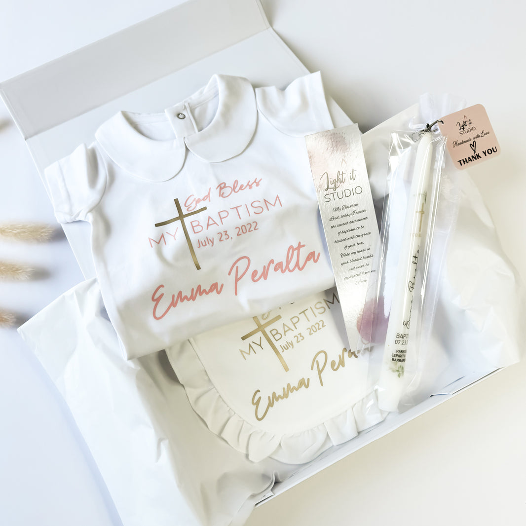 Baptism Gift Box Girl Christening – LightitStudio